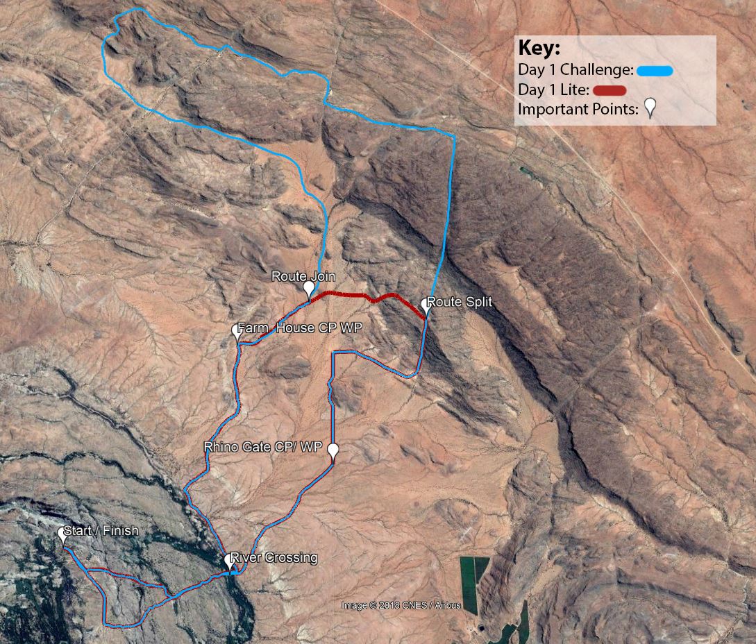 Maps & Profiles | Klipspringer Challenge